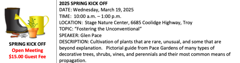 Association of Professional Gardeners - Spring Kick-Off
